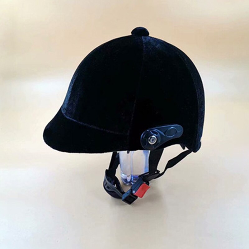 Classical Velvet Adjustable Adult Equestrian Helme... – Grandado