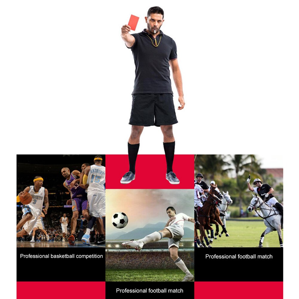 Portable Referee Whistle Kit Finger Clip Teeth Gua... – Grandado