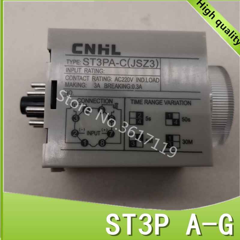 ST3PA-G AC220V AC110V AC380V AC36V DC24V DC12V Tim... – Grandado