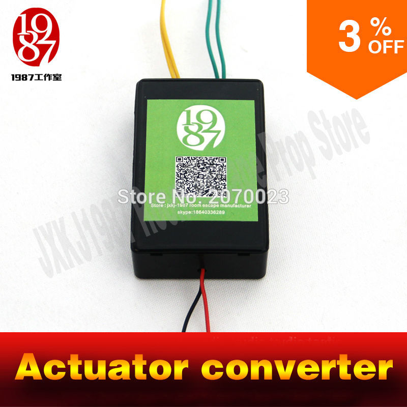 Actuator converter Real life room escape prop Adve... – Grandado