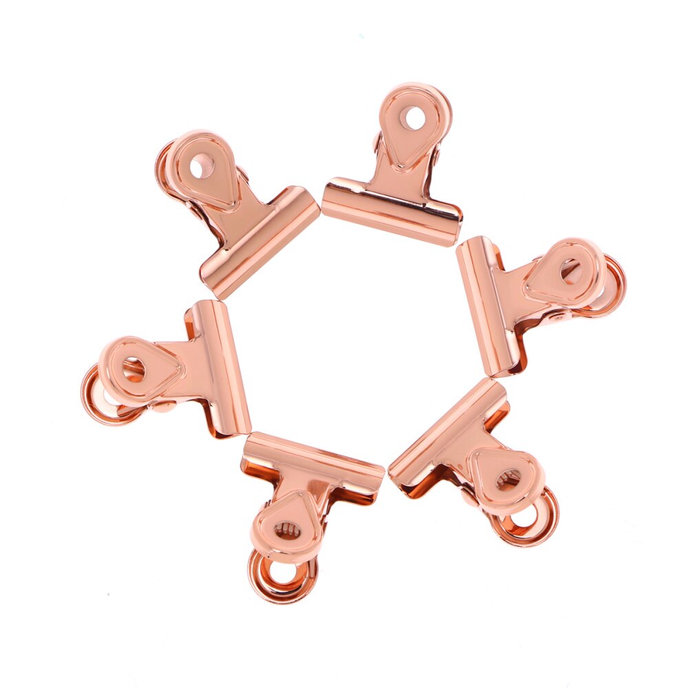 20PCS Metal Hinge Clips Binder Clips Paper Clamp C... – Vicedeal