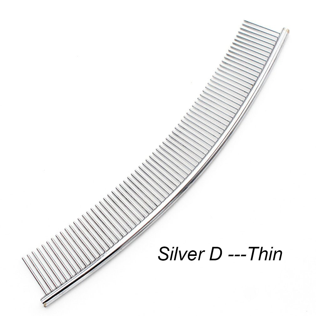 Durable Pet Grooming Comb Moon Shaped Stainless St... – Vicedeal