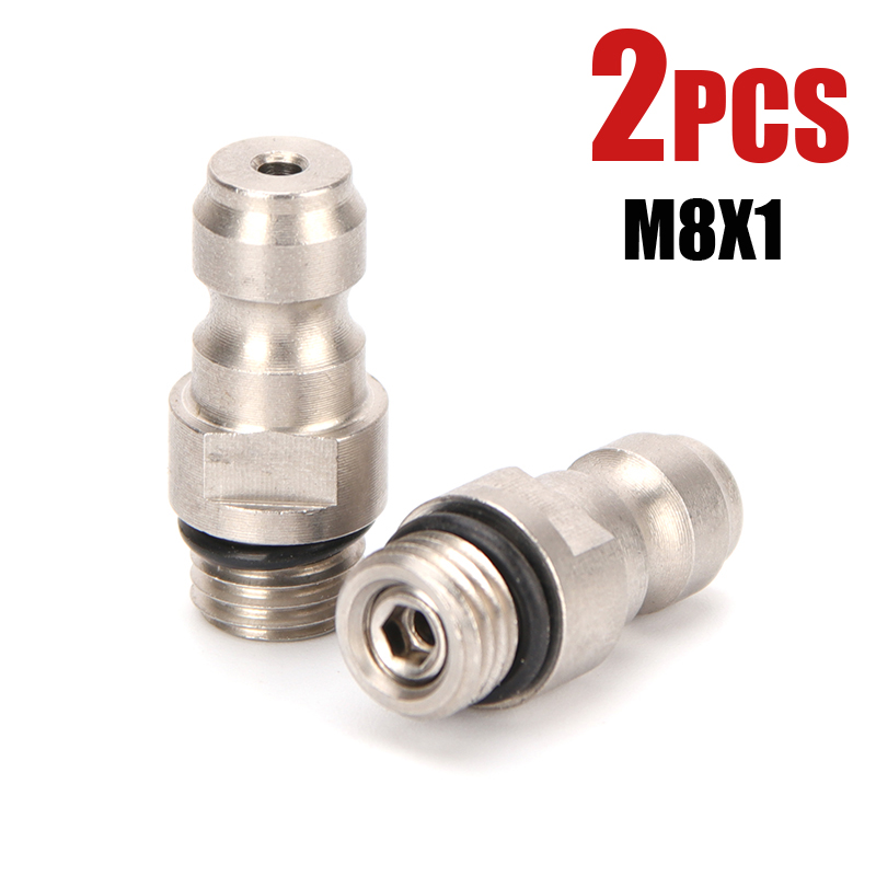 2pcs/set 8mm Stainless Steel Quick Plug Coupler M8... – Grandado