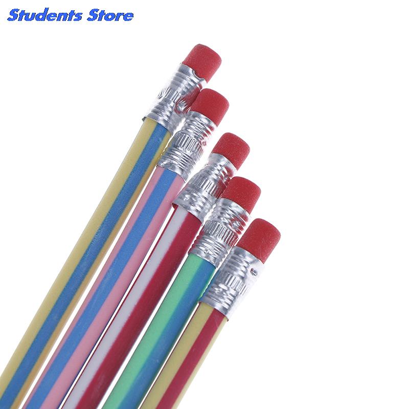 10pcs Flexible Soft Bendy Pencil With Eraser For S... – Grandado