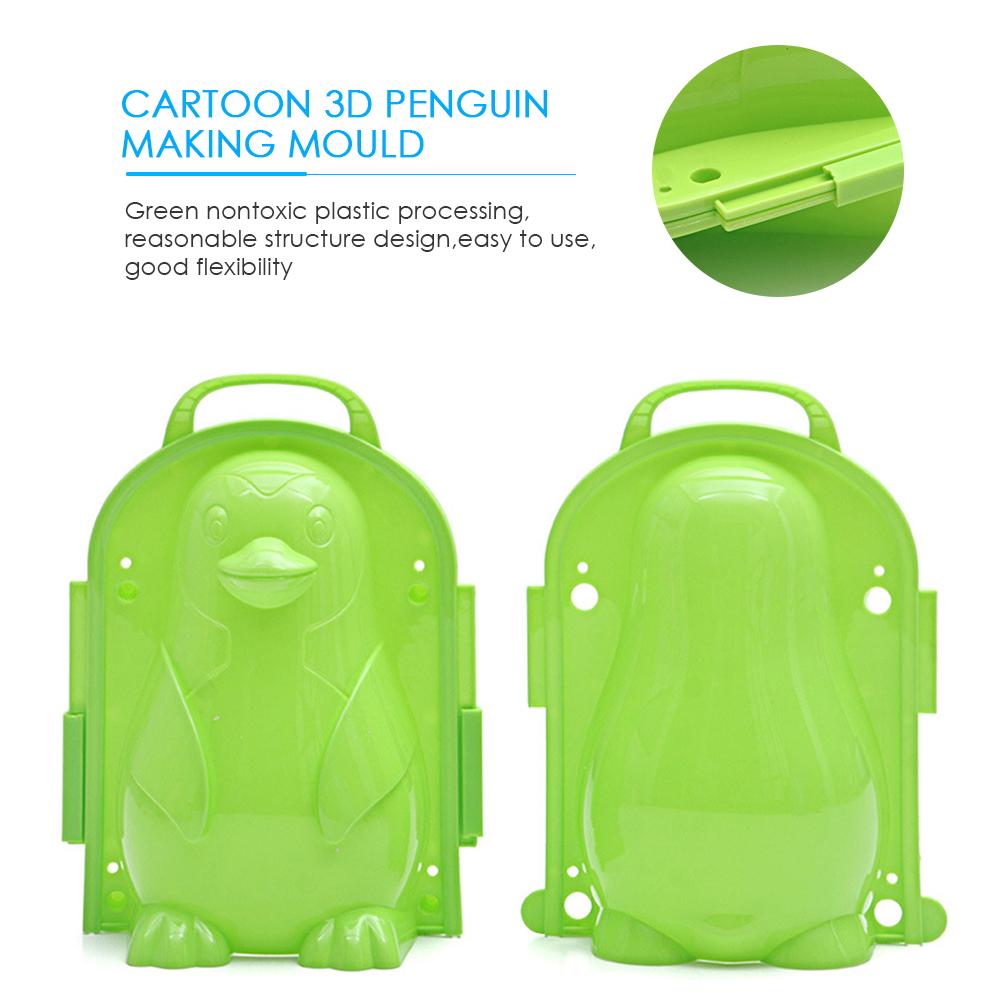 Cartoon 3D Penguin Plastic Maker Mold Kids Winter ... – Grandado