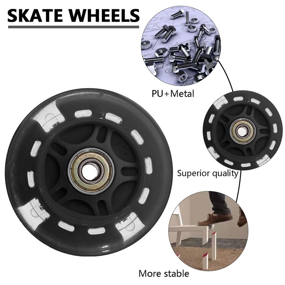 80Mm Micro Mini Scooter Wheel Flashing LED Lights ... – Grandado
