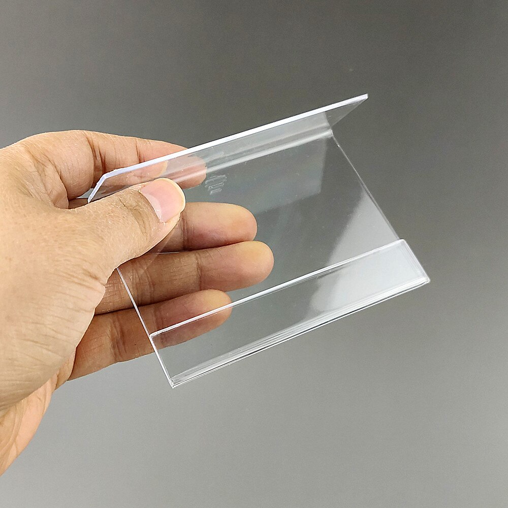 Plastic Price Tag Frame Label Card Stands Holders ... – Grandado