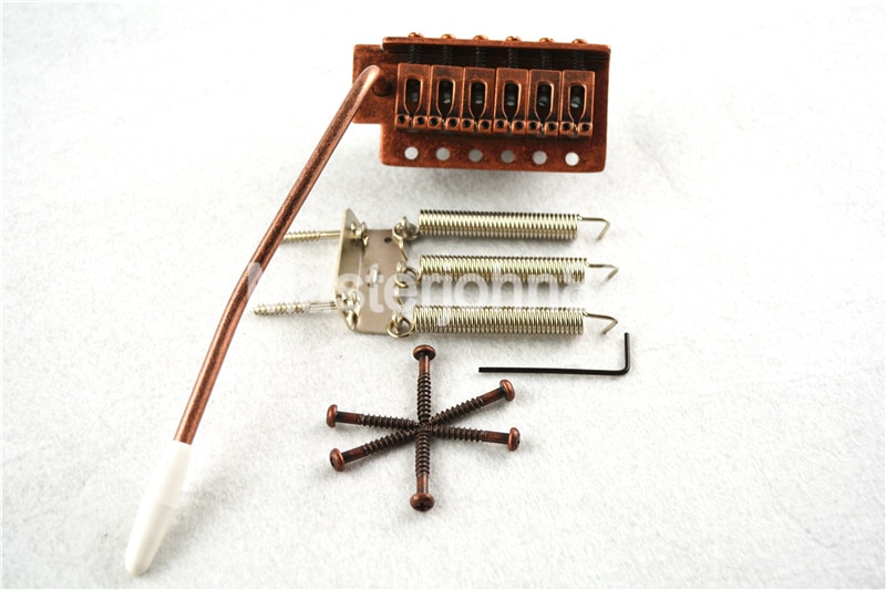 Retro Copper Electric Guitar Bridge Tremolo Bridge... – Vicedeal