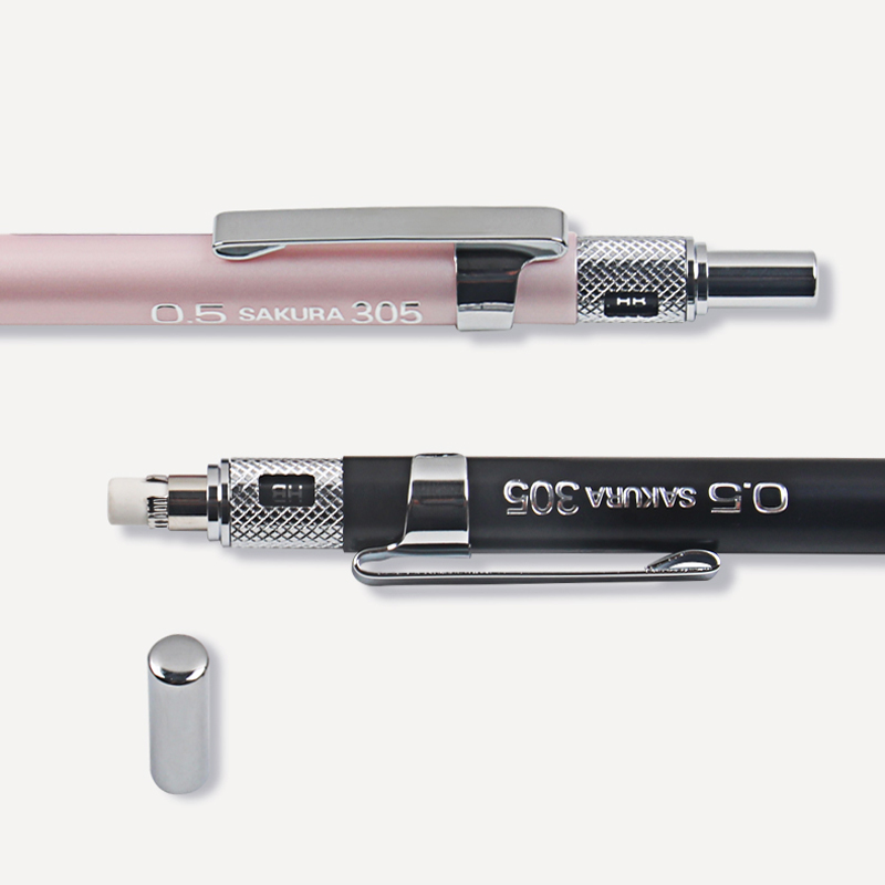 1Pcs SAKURA automatic pencil 0.3mm / 0.5mm metal m... – Grandado