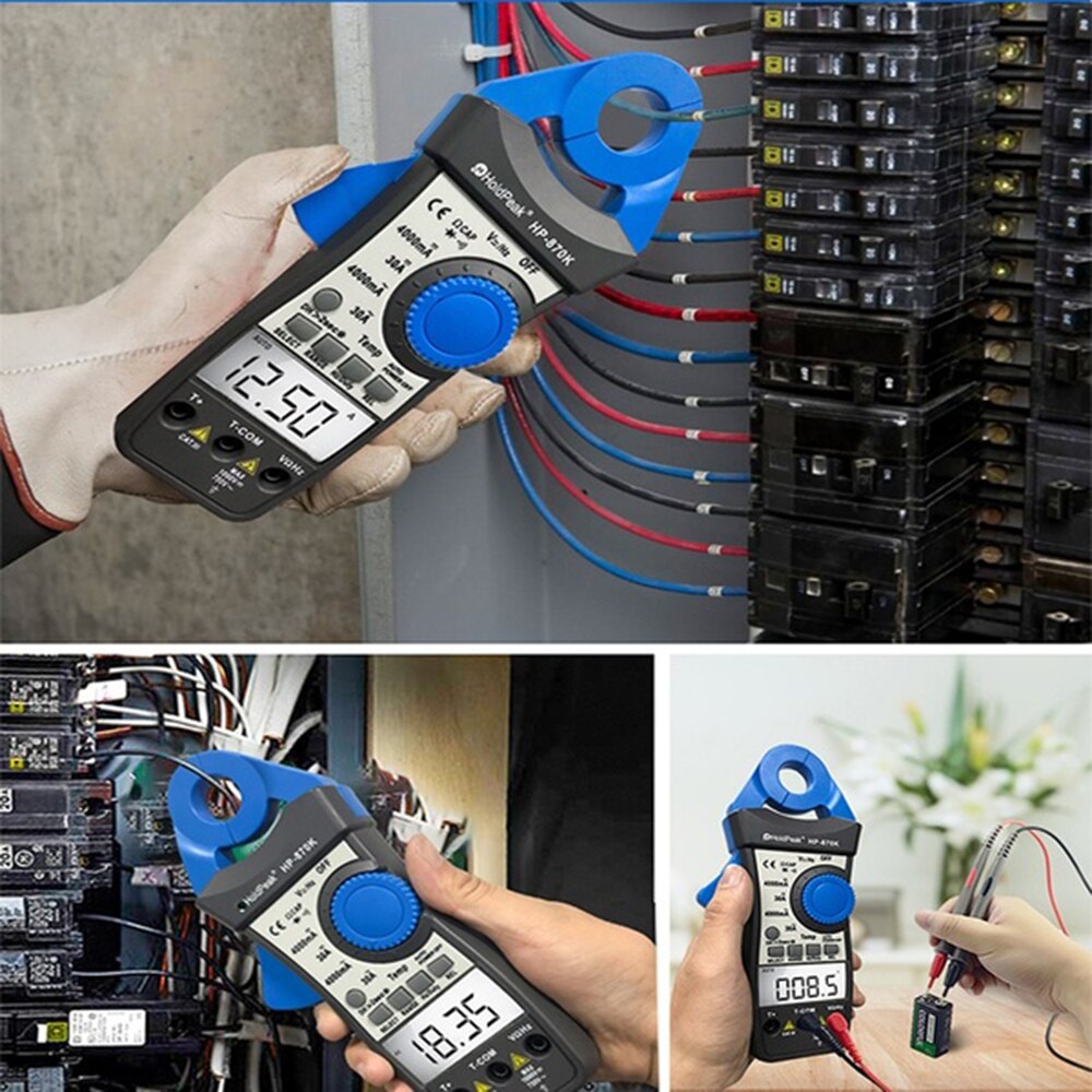 HP-870K 4000 Counts Digital Clamp Meter Auto Rangi... – Grandado