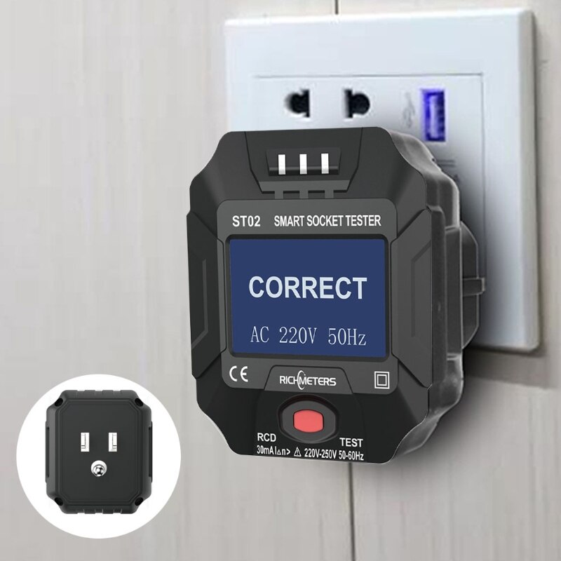 Socket Outlet Tester Circuit Detector Wall Plug Br... – Vicedeal