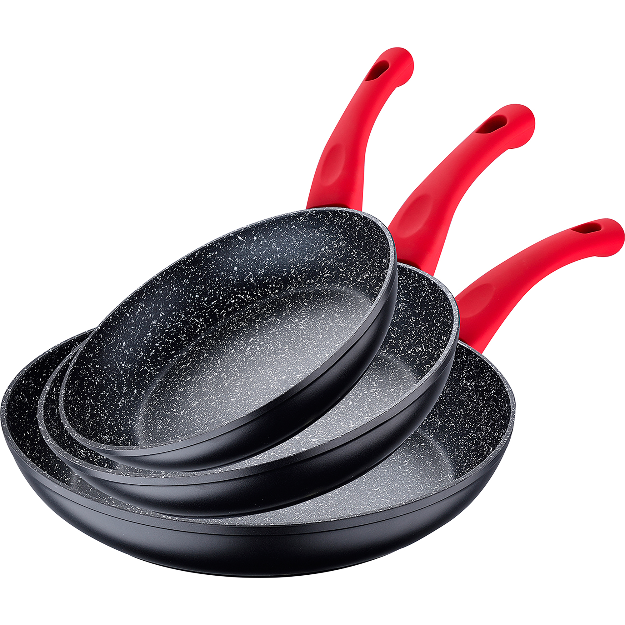 Set of pans (20/24/28 cm) with non-stick SAN IGNAC... – Grandado