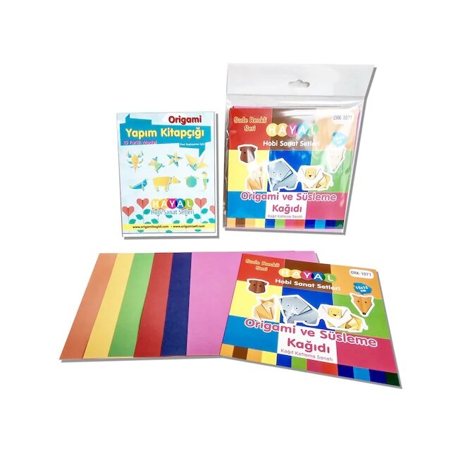 Imagine Origami Paper-Simple Colorful Origami Set ... – Grandado