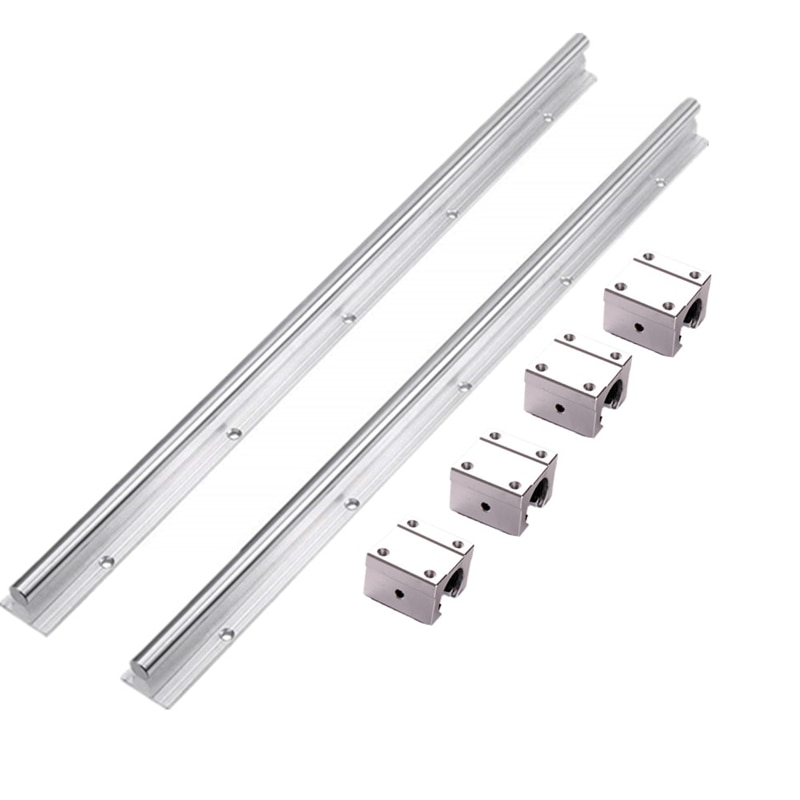 SBR16 Linear Rail Guide 300mm + 2Pcs SBR16UU Linea... – Grandado