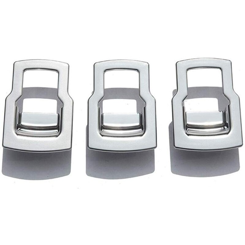 Chrome Car Door Window Switch Lift Button Cover Tr... – Grandado