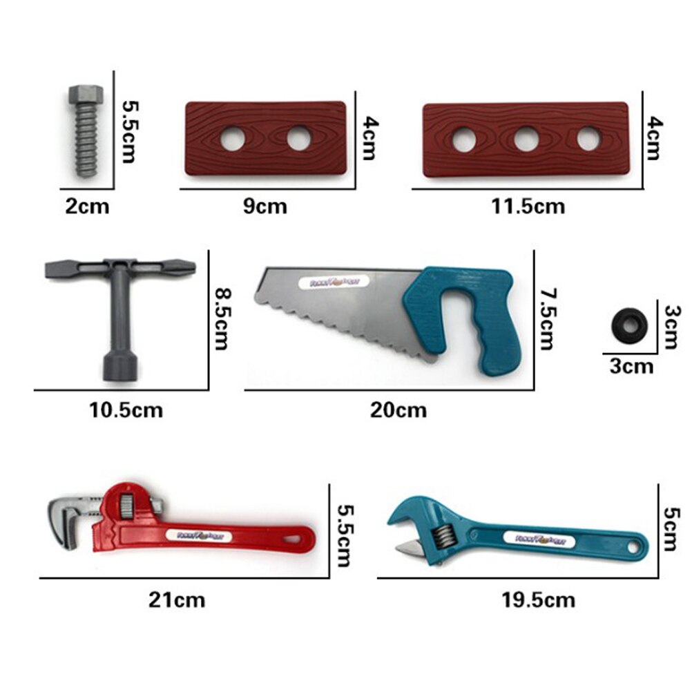 22pcs Simulation Assembly Tool Repair Kit DIY Engi... – Grandado