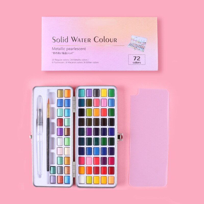 Style Tin Box Packaging Solid 100 Color Pearlescen... – Vicedeal