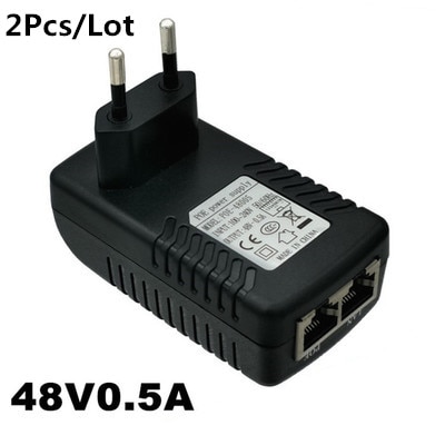 2PCS CCTV Security Surveillance POE Power 48V 0.5A... – Grandado