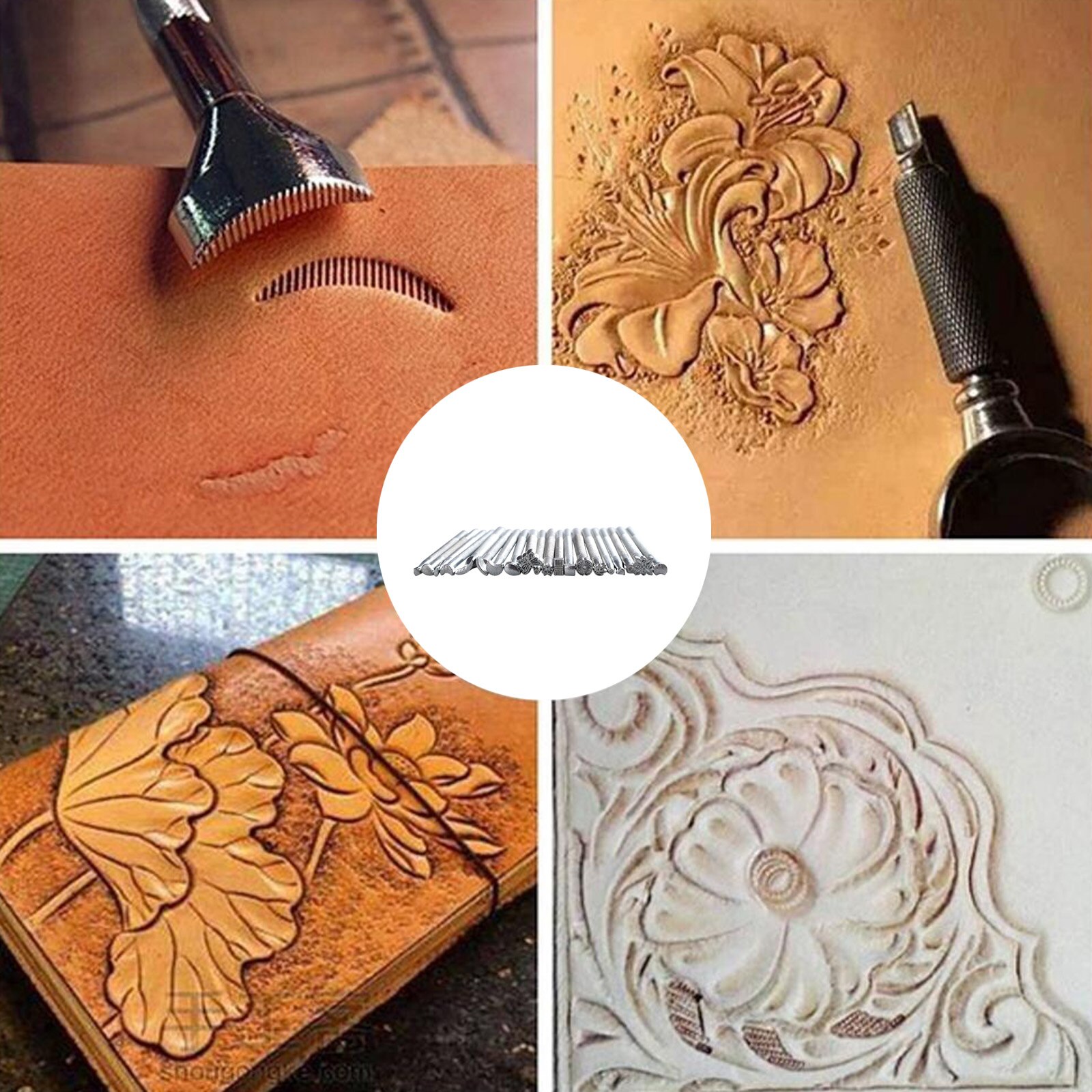 Leather Stamping Set Different Shapes Leather Craf... – Vicedeal