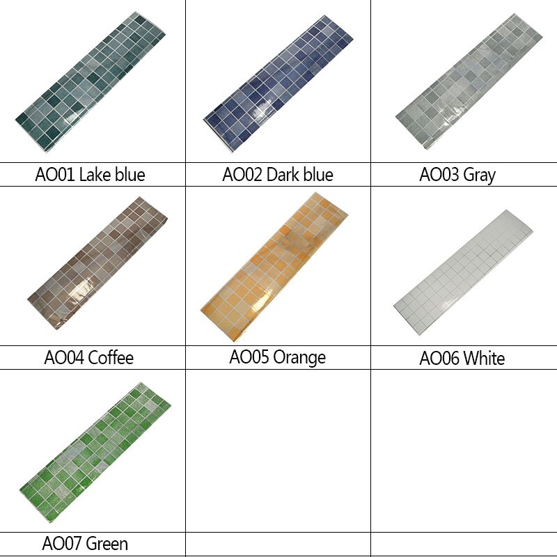 45*70Cm Mozaïek Muur Sticker Keuken Muurstickers Z... – Grandado