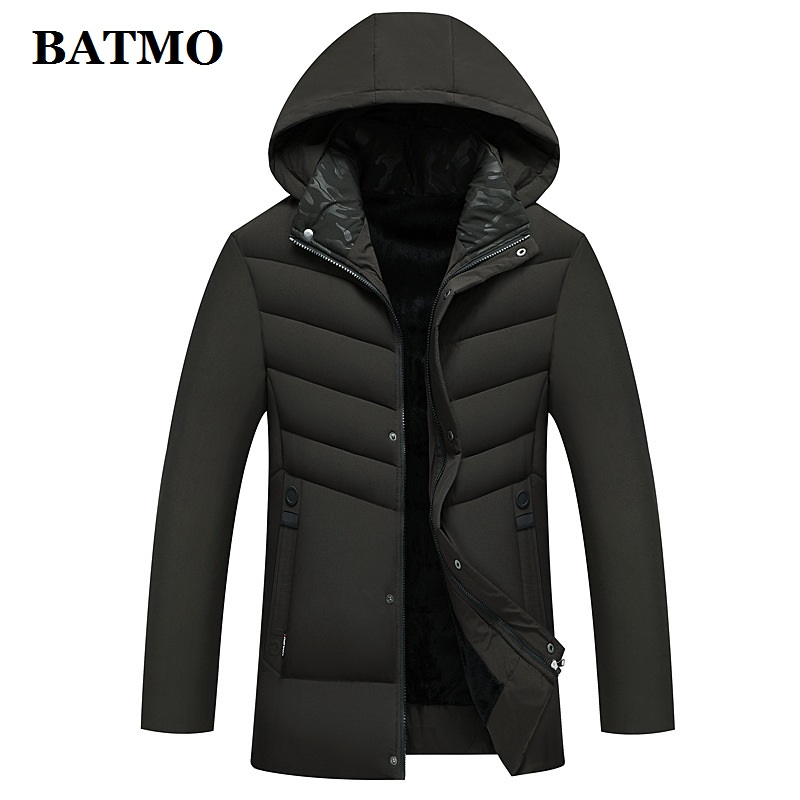 BATMO aankomst winter hooded parka mannen, mannen ... – Vicedeal
