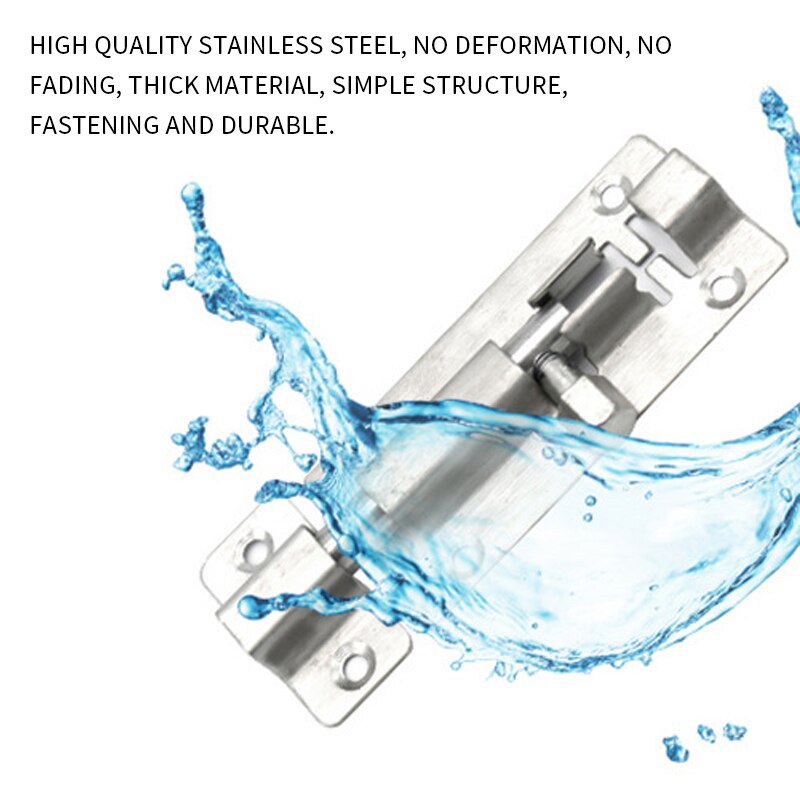 4/5/6/8/10/12 Inch Stainless Steel Lock Sliding Do... – Grandado