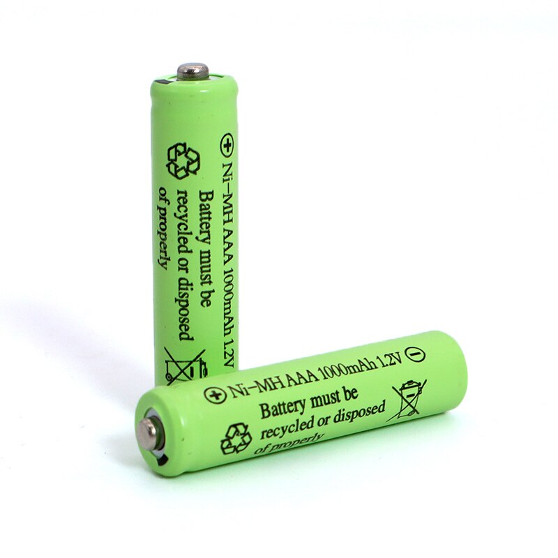 AAA 1.2v NI-Mh Batteries 1000mAh Rechargeable ni m... – Grandado