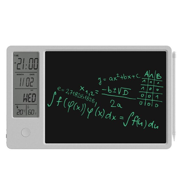 Handwriting Board 10 Inch Clock Calendar LCD Writi... – Grandado