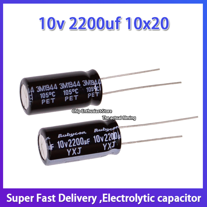 5pcs Rubycon imported aluminum electrolytic capaci... – Grandado