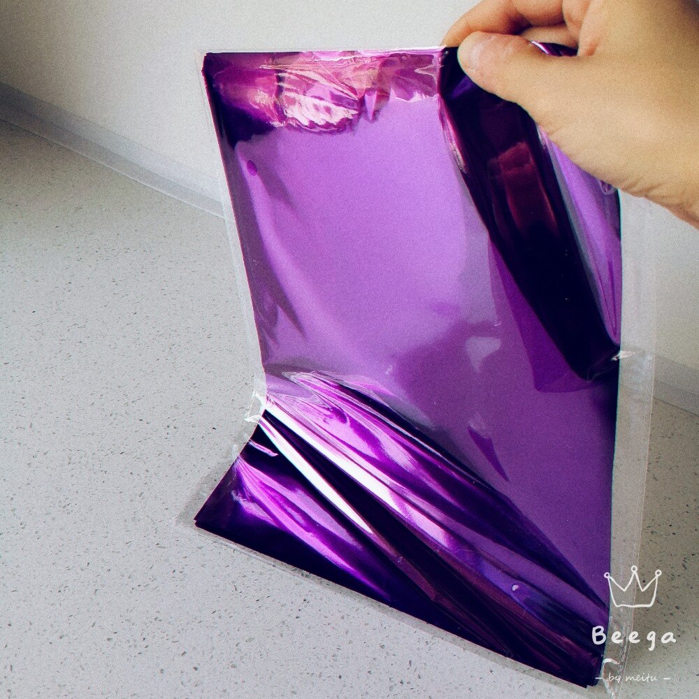 Papel de aluminio Morado para estampar en , Materi... – Grandado