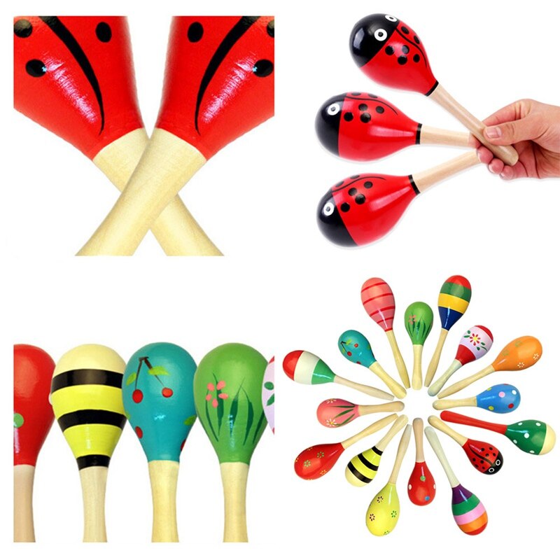 Colorful Wooden Baby Children Musical Instrument R... – Grandado