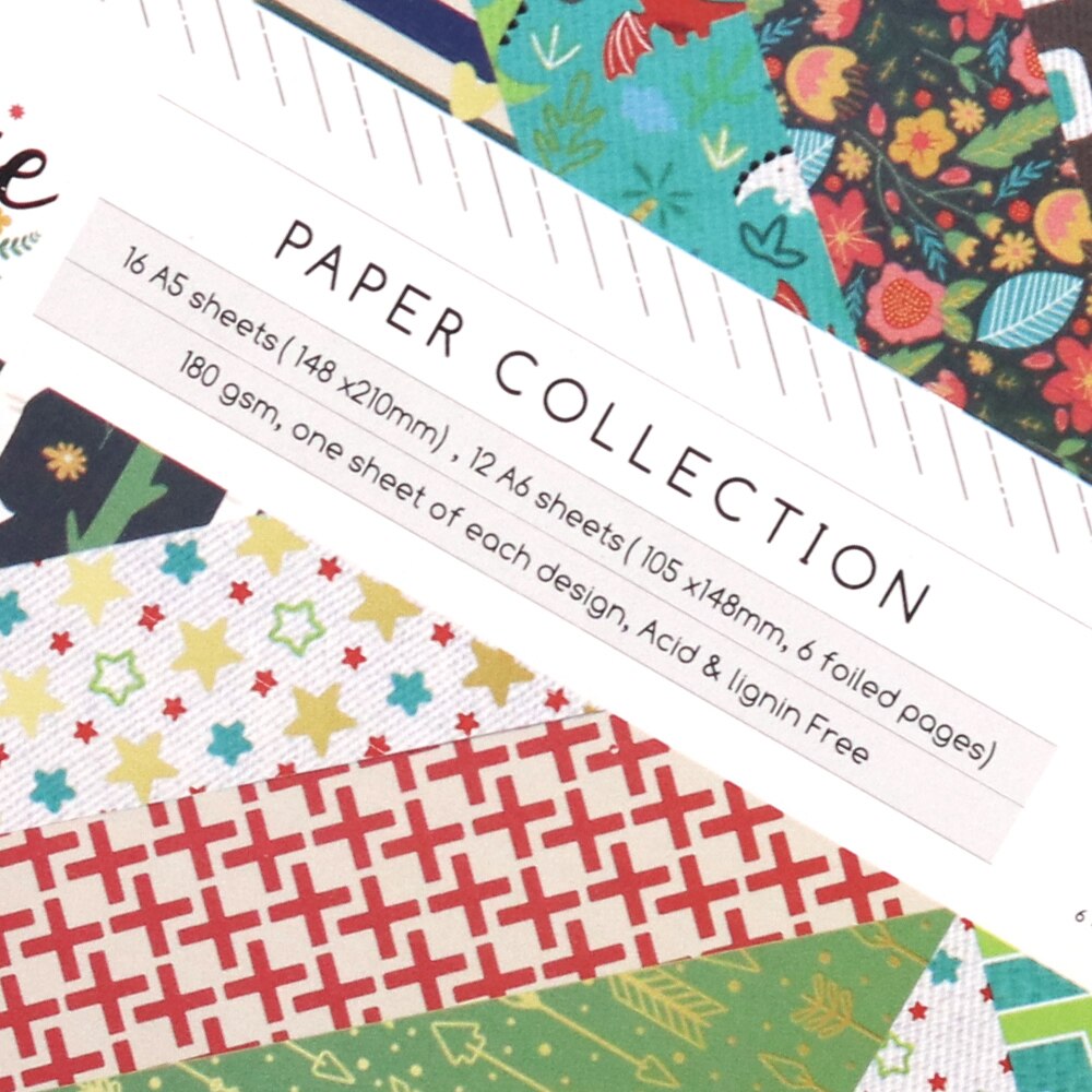 Path A5 & A6 Scrapbooking Pattern Craft Decora... – Grandado