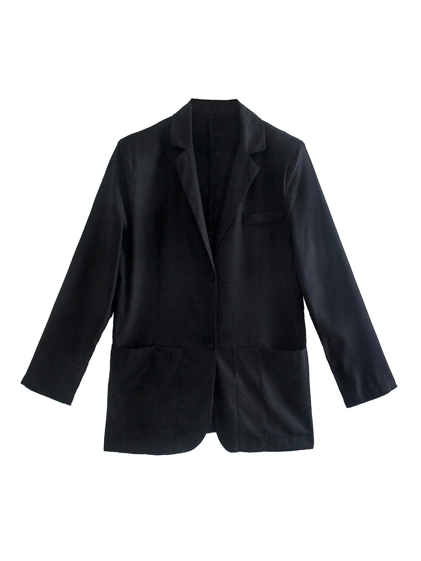 Linnen Pak Jas Voor Vrouwen 2022 Lente Herfst Ins ... – Grandado