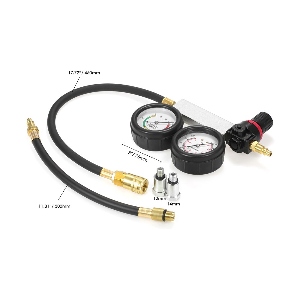 Compression Leakage Detector Kit Set Auto Cylinder... – Grandado