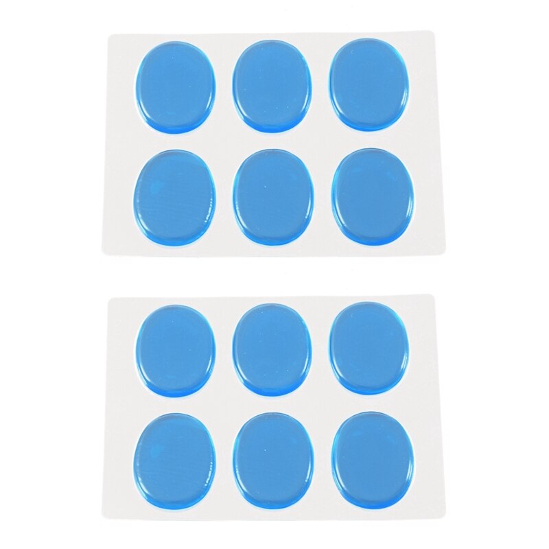 12X Snare Drum Mute Pad Drum Demper Gel Pads Snare... – Vicedeal