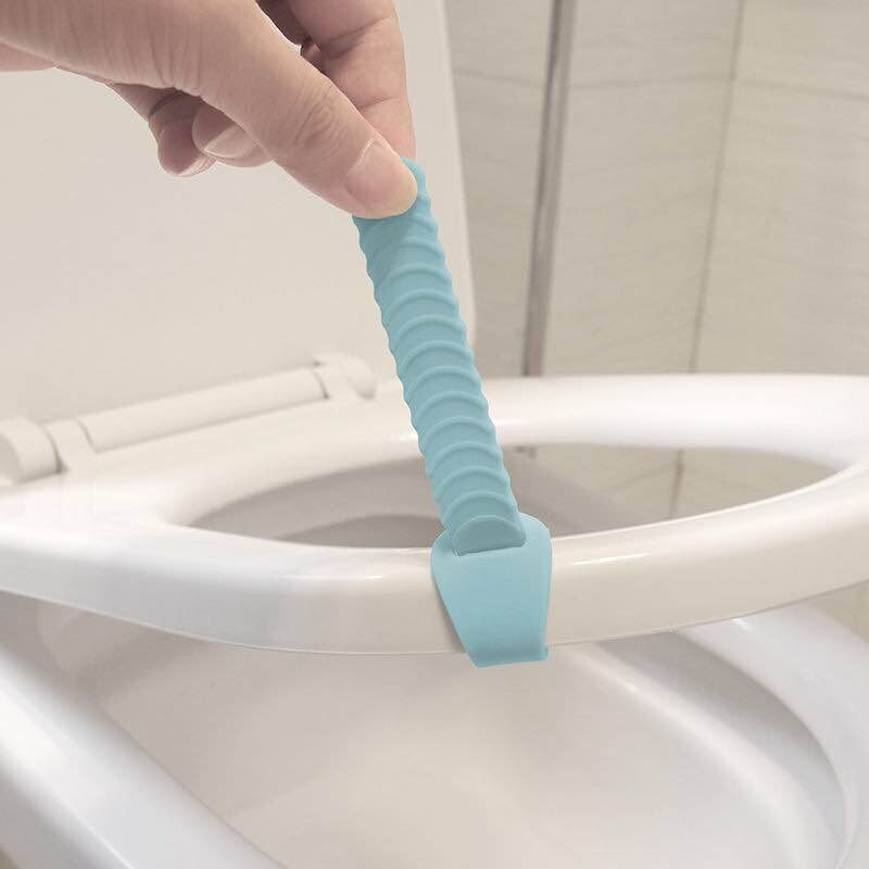 Silicone Toilet Toilet Ring Clamshell Anti-dirty T... – Vicedeal