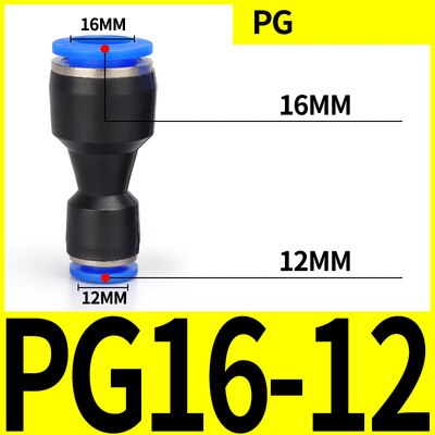Pu Pg Pneumatische Connector Air Waterslang Variab... – Grandado