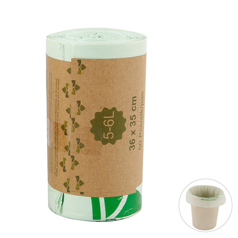 50 Pcs Vuilniszakken Biologisch Afbreekbaar Hond K... – Vicedeal