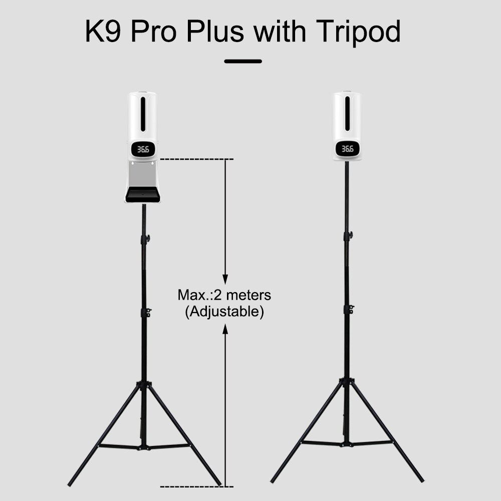 K9 Pro Plus Sensor Zeepdispenser Met 160Cm Statief... – Grandado