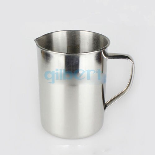 500/1000ml 304 Stainless Steel Metal Lab Beaker Me... – Grandado