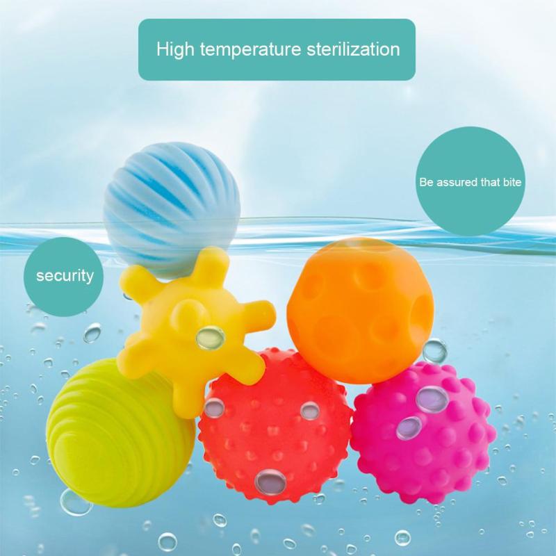 4pcs Textured Touch Hand Soft Training Balls Baby ... – Vicedeal