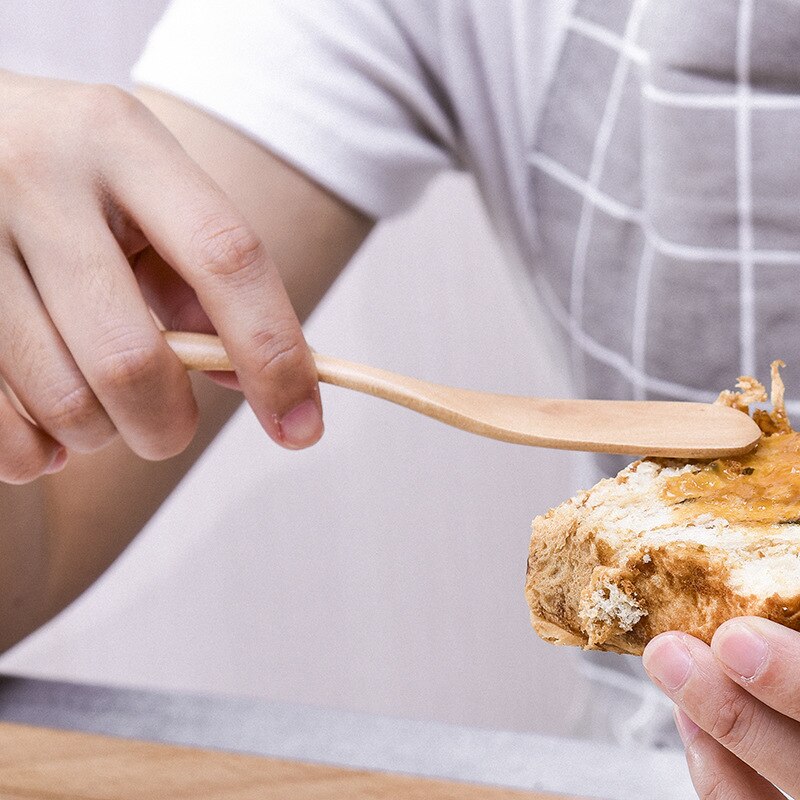 10 Pcs Wooden Mask Knife Butter Jam Knife Simple W... – Vicedeal