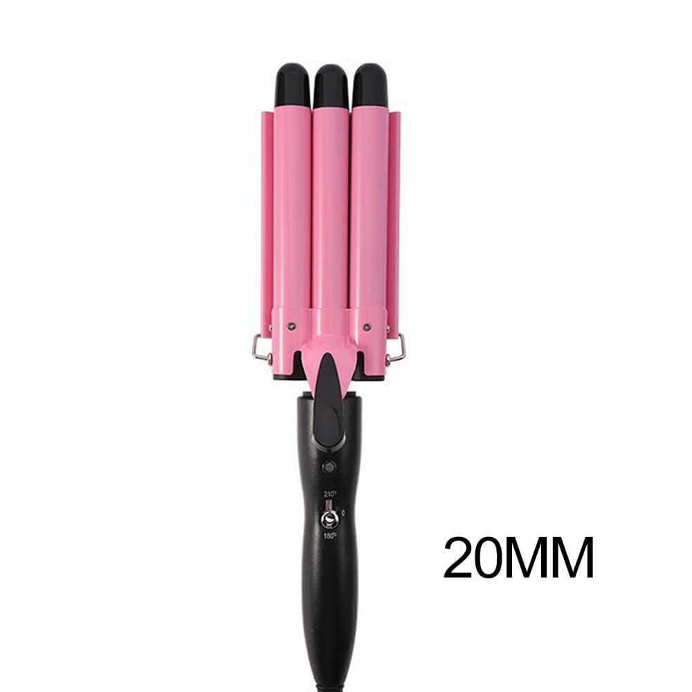 Plancha rizadora de pelo automática, férula de cer... – Grandado