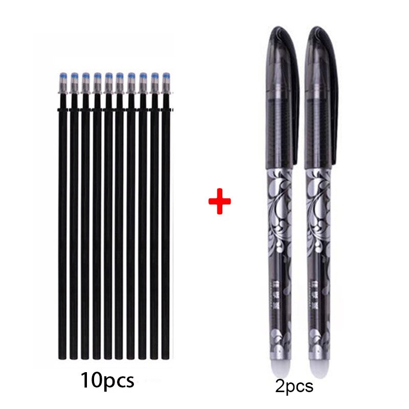 0.5mm erasable gel pen blue black ink gel pen eras... – Grandado