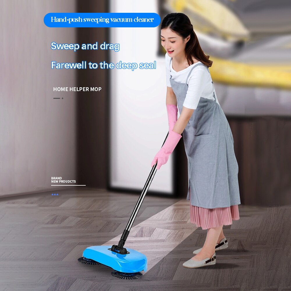 Magic Broom Stainless Steel Sweeper Machine Hand P... – Vicedeal