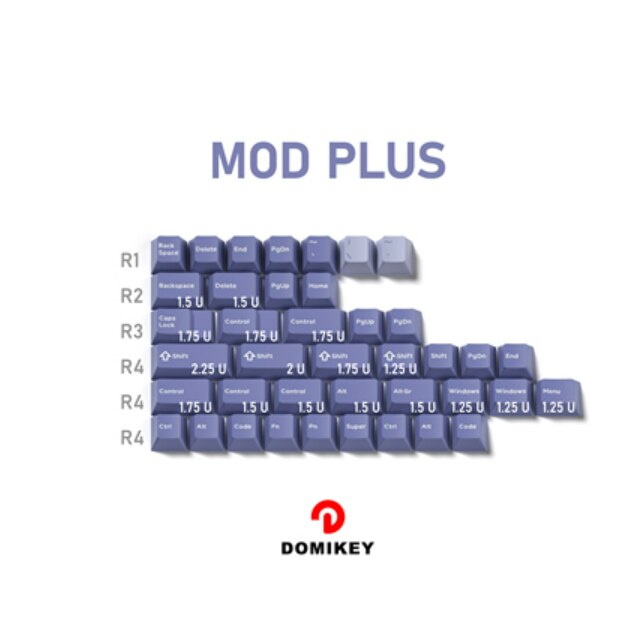 Domikey Hush Keycaps for Mechanical Keyboard ABS D... – Grandado