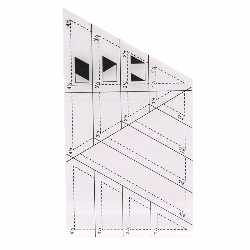 Patchwork Ruler 1 Pcs Acrylic Material Multifuncti... – Grandado