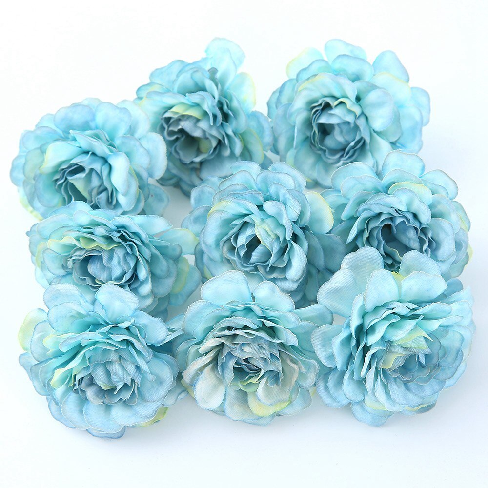 10 Stks/partij Kunstmatige Bloemen 5Cm Zijden Roos... – Grandado