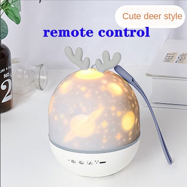 Projection Lamp Night Light Starry Sky Bluetooth S... – Vicedeal