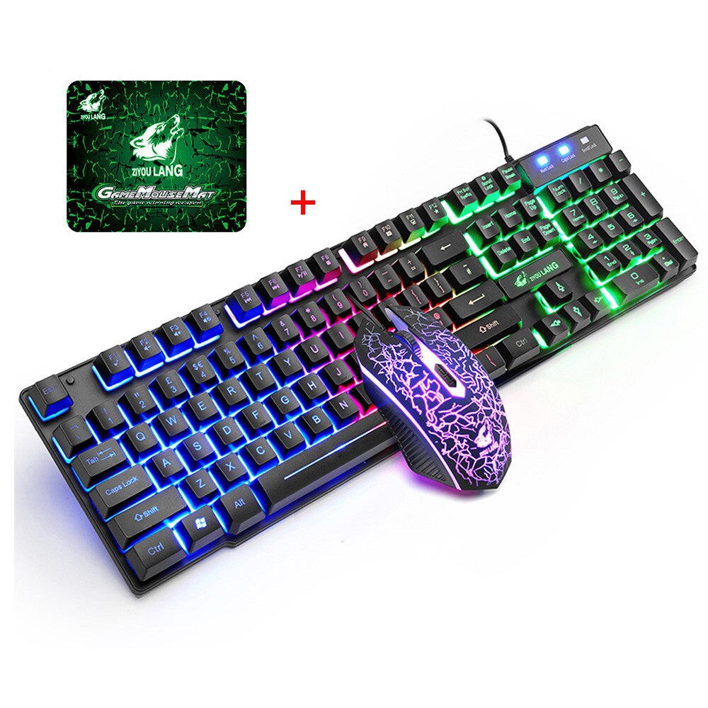 Gaming mus tastatur til stationær bærbar pc comput... – Grandado